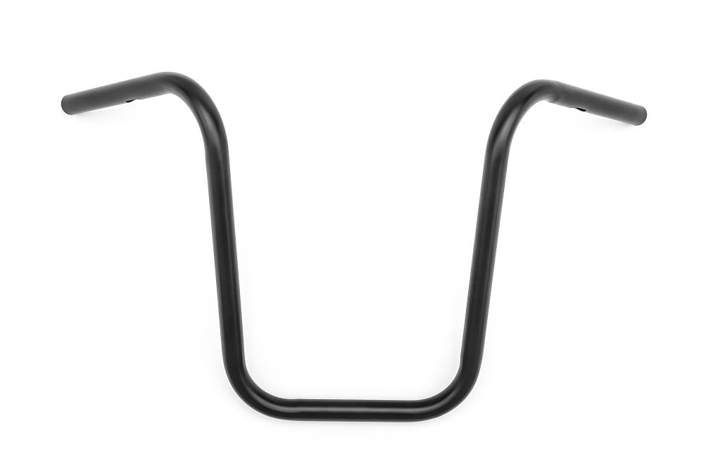 Narrow Ape 16 in. High Handlebars - 1 inch (25mm) Black - Highway Hawk ...