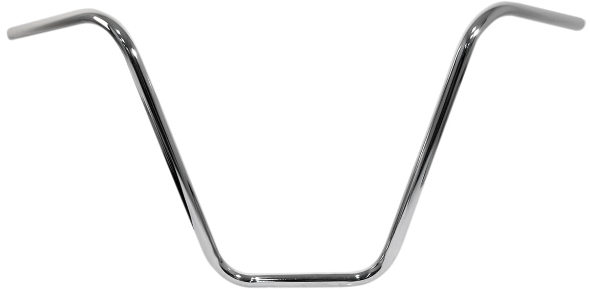 Handlebars 7/8 in. (22mm) Ape Hanger 12 inch High - Chrome - EMGO 23-1 ...