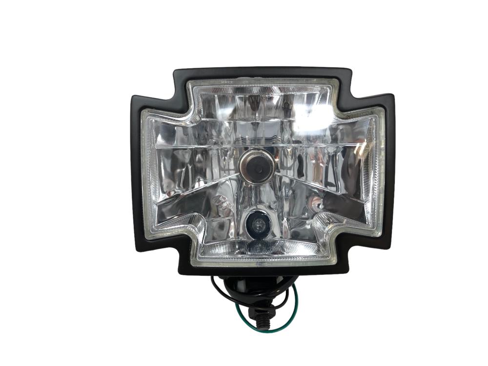Iron Cross Gothic Headlight Bottom Mount, E-mark - Black - Highway Haw ...