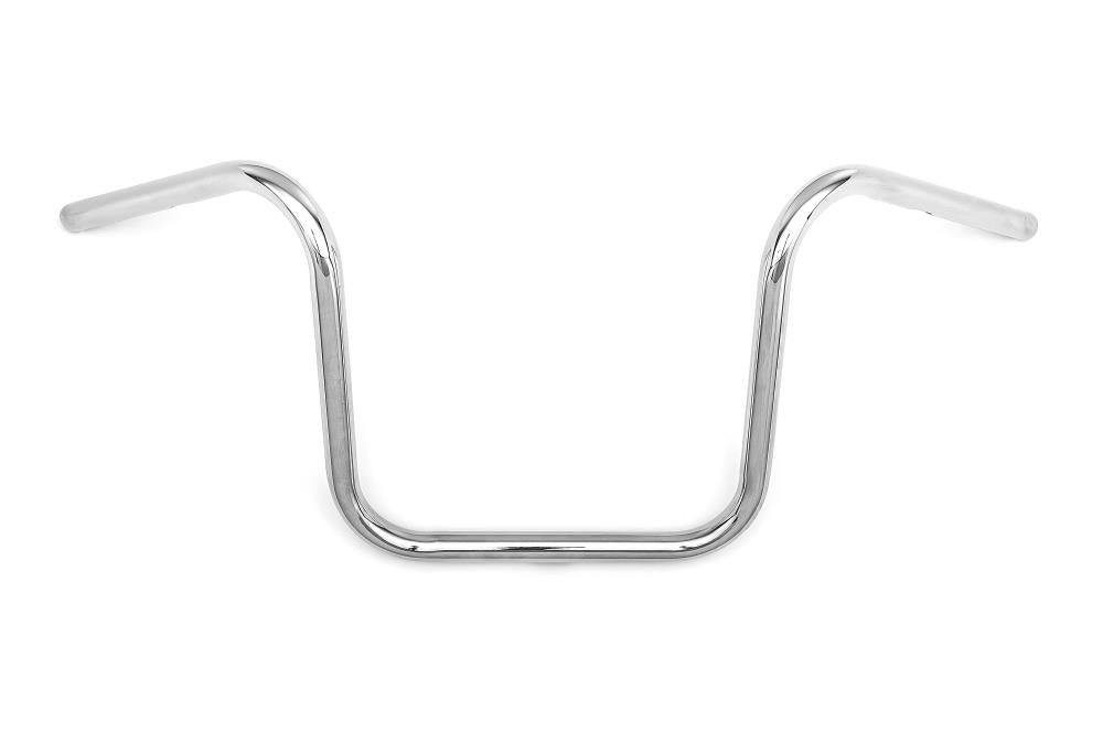Hawk King 12 in. High Handlebars - 1 inch (25mm) Chrome - Highway Hawk ...