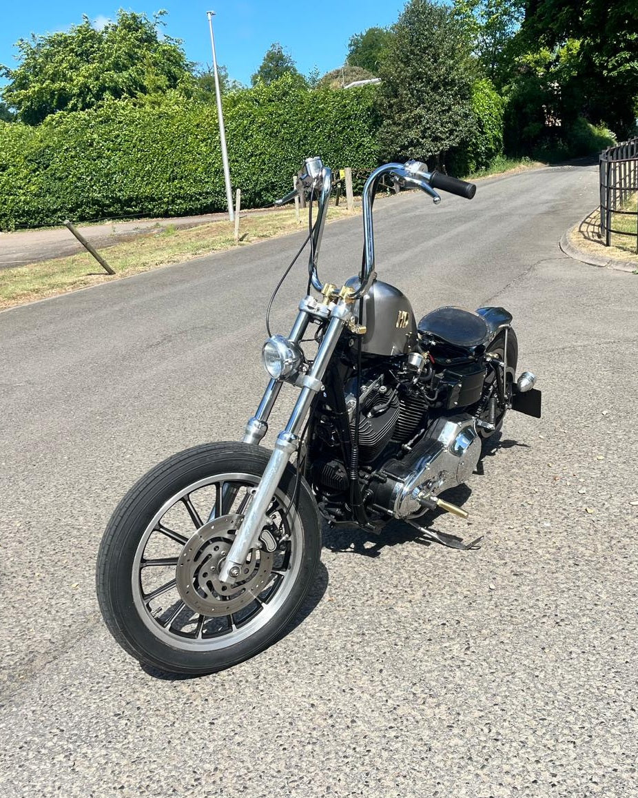 Old School Dyna (built for customer) – Customized Choppers