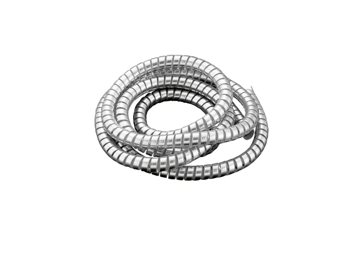 Chrome Spiral Cable Wrap, Wire Tidy 10mm I.D. fits Motorcycle/Trike 15 ...
